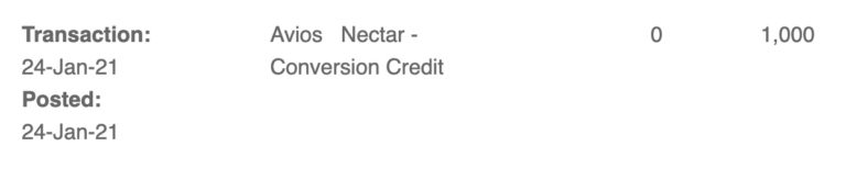 Nectar to BA Avios conversion live and working - Miles from Blighty